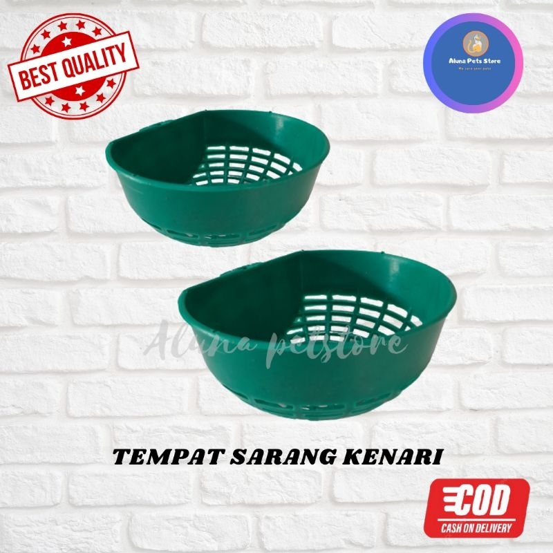 Jual tempat sarang telur burung kenari/sarang telur kenari/batok sarang ...