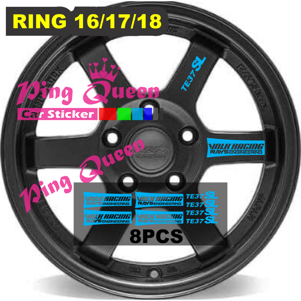 Jual Sticker stiker velk te37 cutting sticker velk mobil te37 volk ...