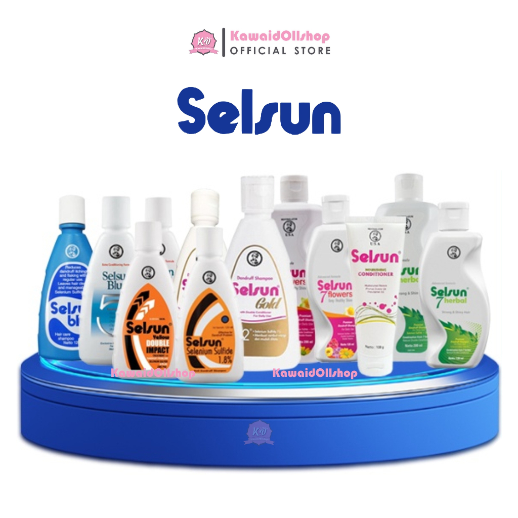 Jual SELSUN Shampoo Conditioner Series | Sampo anti ketombe Blue 5 ...