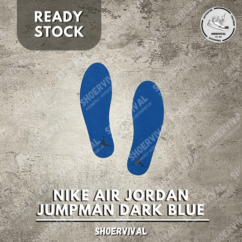 Jual [READY STOCK] Air Jordan Insoles Jumpman Dark Blue | Shopee Indonesia