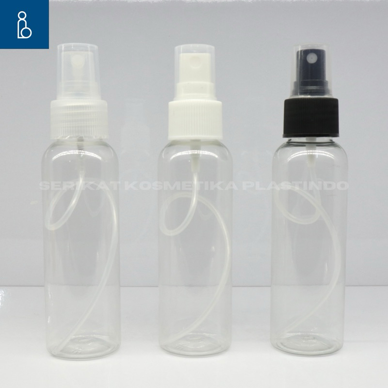Jual BOTOL SPRAY 100 ML / BOTOL 100ML SPRAY PET NATURAL CLEAR BENING SEMPROT HAN SANITIZER ...