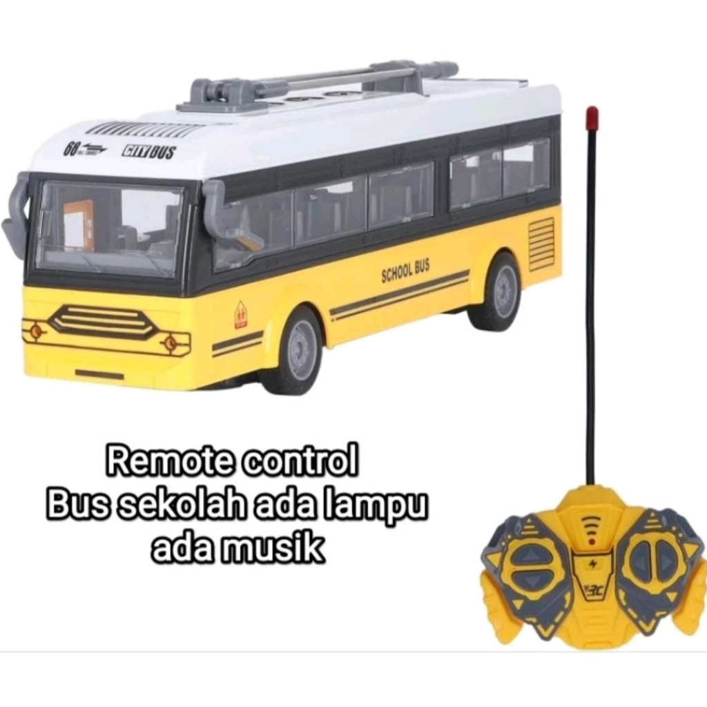Jual MOBIL REMOTE CONTROL, RC CITY BUS, BUS RC BUKA PINTU SCALE 1:30 ...