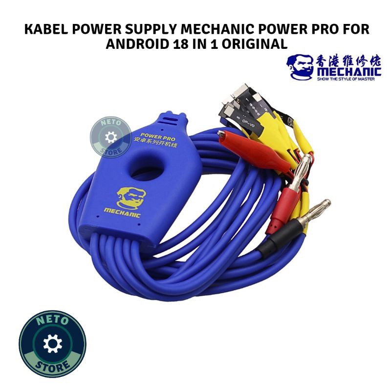 Jual KABEL POWER SUPPLY MECHANIC POWER PRO FOR ANDROID 18 IN 1 ORIGINAL ...