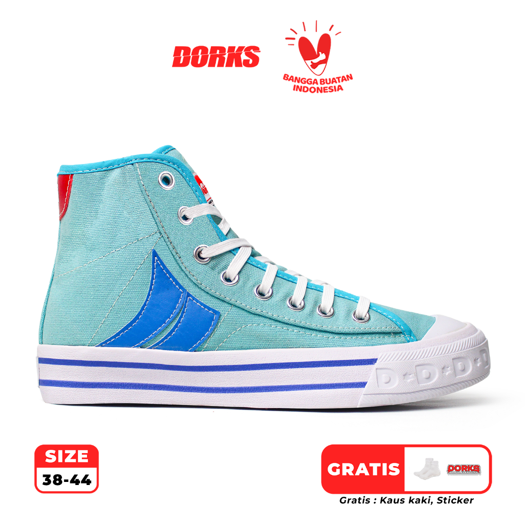 Jual Dorks - Metro High Tosca Sepatu Sneakers Casual Pria Wanita ...