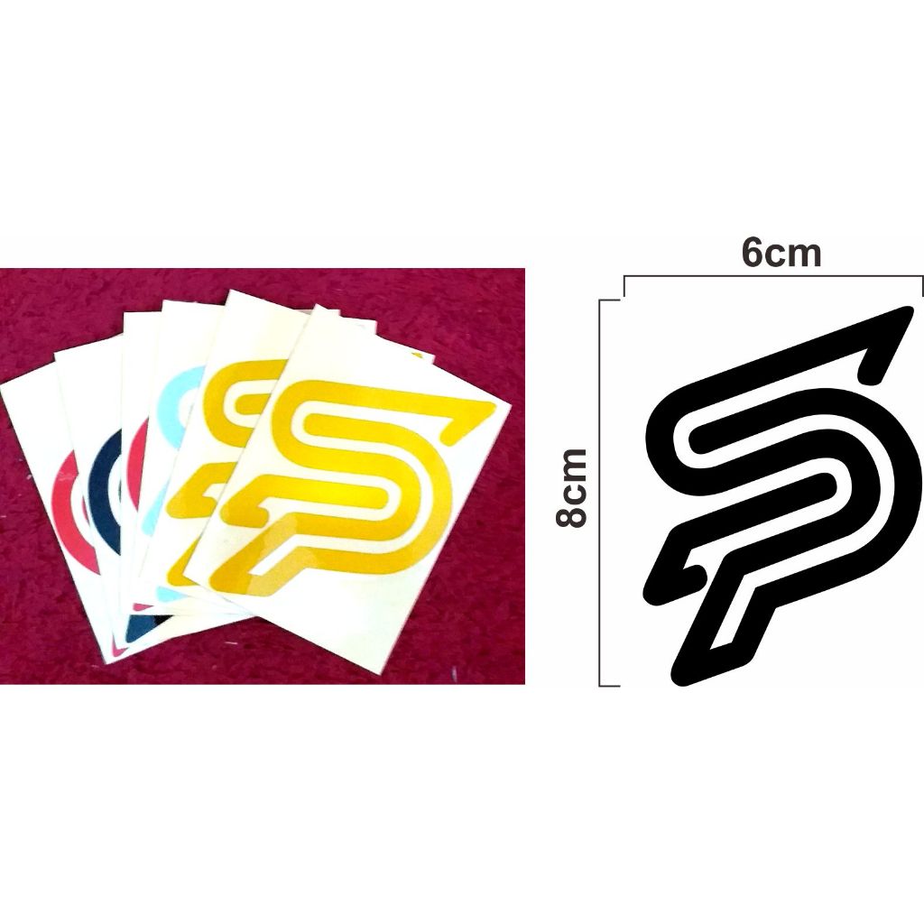 Jual Stiker cutting logo Speed People, sticker logo SP | Shopee Indonesia