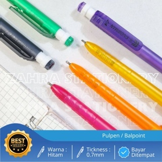 Jual Snowman V7 Pulpen / Ballpoint Semi-Gel Tinta Hitam Tip 0.7mm ...