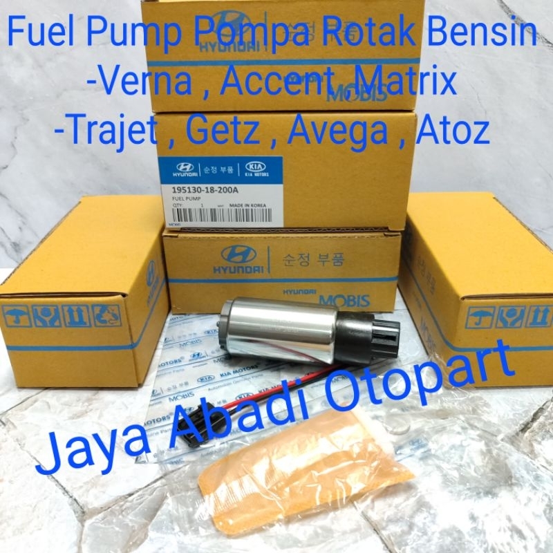 Jual Fuel Ful Pump Pum Rotak Pompa Bensin Matrix 2001 2002 Keatas Original | Shopee Indonesia