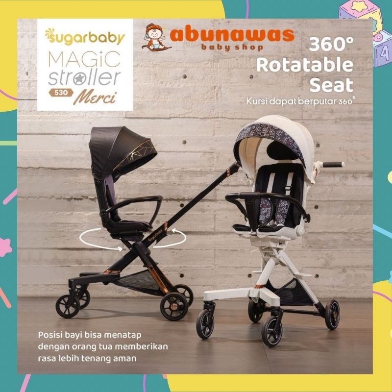 Jual Sugar Baby Magic Stroller 530 Merci Kereta Dorong Bayi dan Anak ...