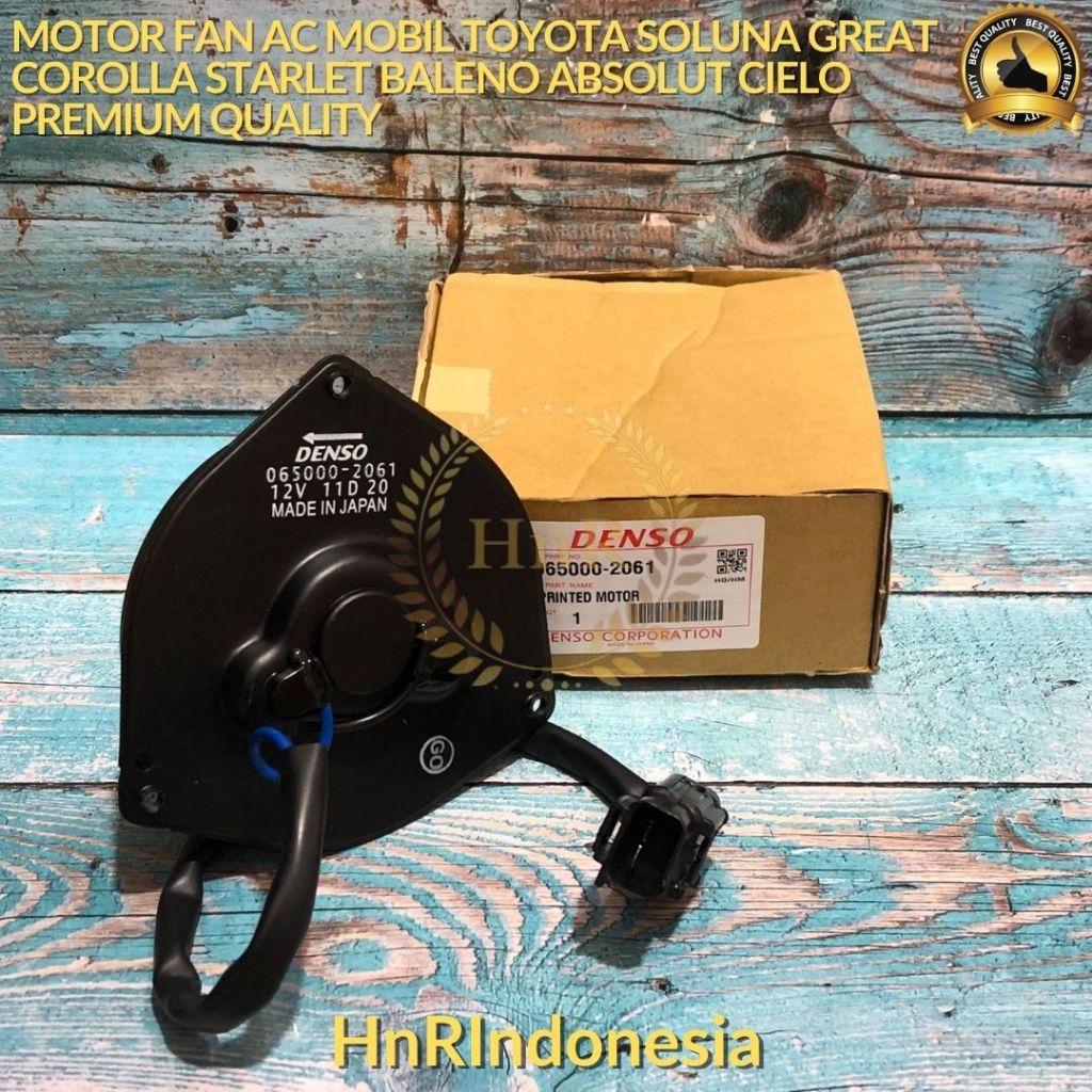 Jual Motor Fan Radiator AC Mobil Toyota Soluna Great Corolla Starlet ...