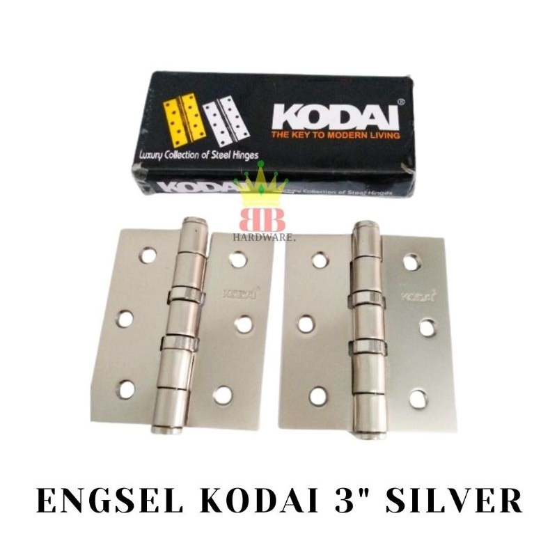 Jual ENGSEL KODAI 3 INCH SILVER / ENGSEL JENDELA PINTU | Shopee Indonesia