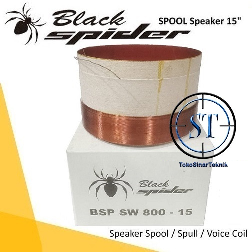 Jual Spull Blackspider / Voice Coil BS SW 800 15 15" / Spool Speaker 15 ...