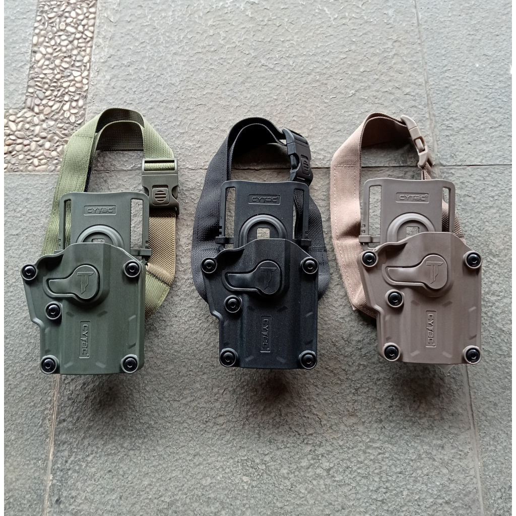 Jual Holster Pistol Cytac Belt Loop Paha Universal Glock Hs Sigsauer ...