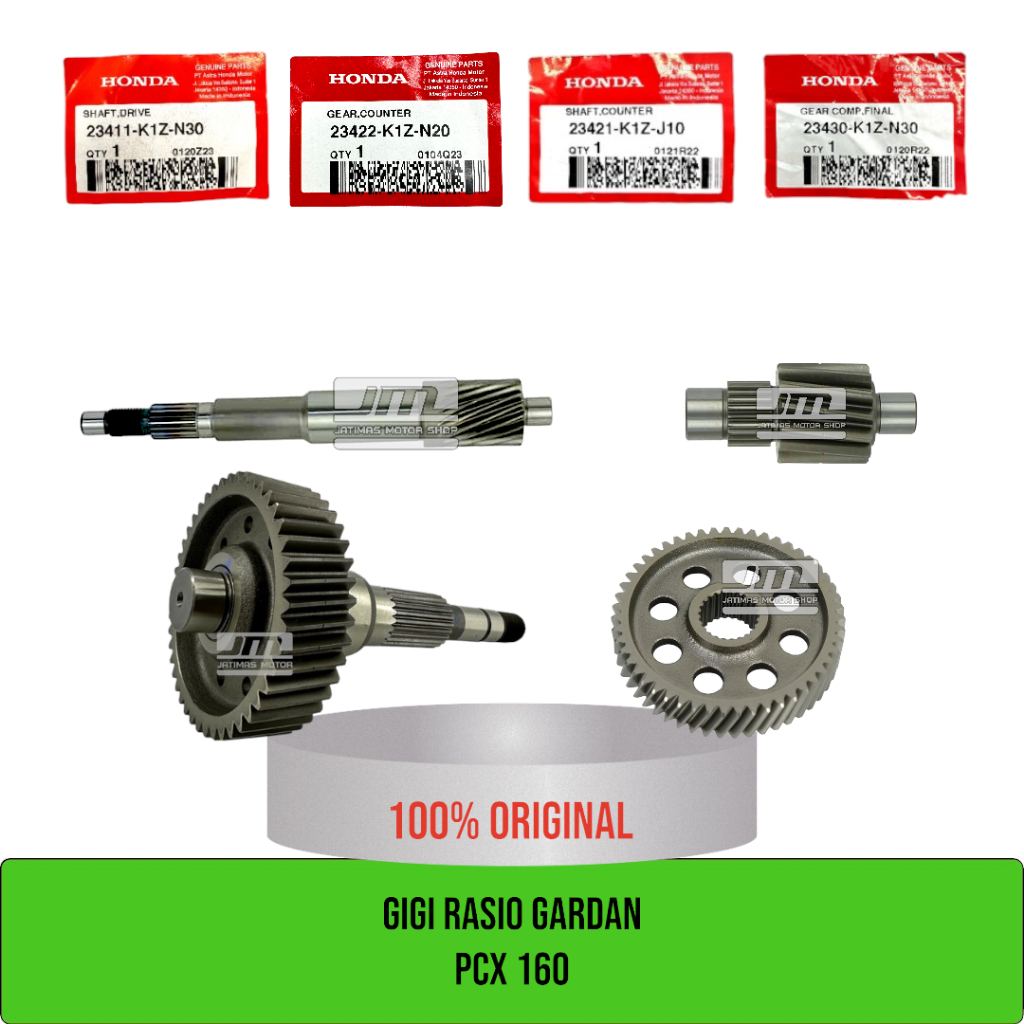 Jual Gear rasio pcx 160 23411-K1Z-N30 23421-K1Z-J10 23422-K1Z-N20 23430 ...