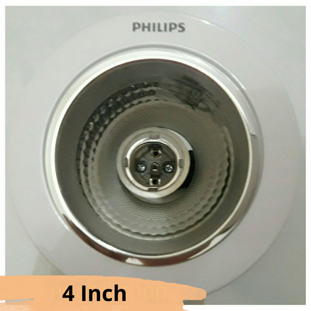 Jual Downlight Philips 4" 4inch White 4" PUTIH 66664 Recessed Light ...