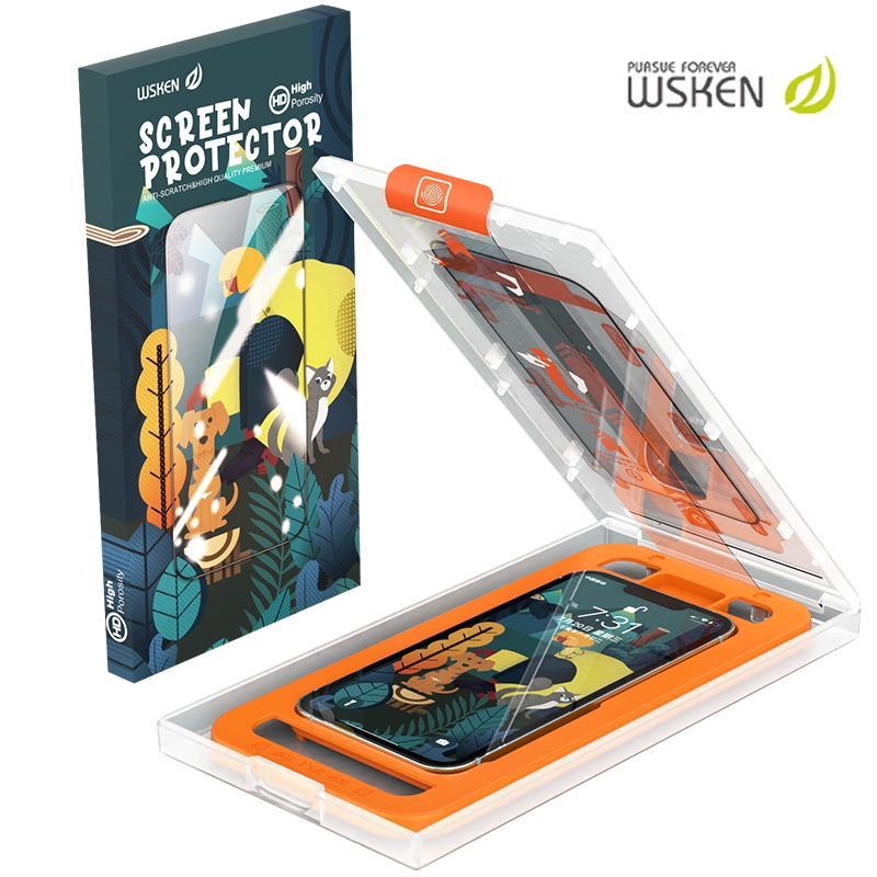 Jual [2024 Baru] Wsken tempered glass iphone 11/13/15/16/12/14/X XR XS MAX Mini Pro Max Plus HD ...