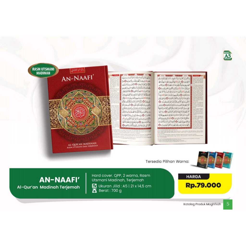 Jual Al Quran Mushaf Utsmani Terjemah An Naafi - Maghfirah | Shopee ...