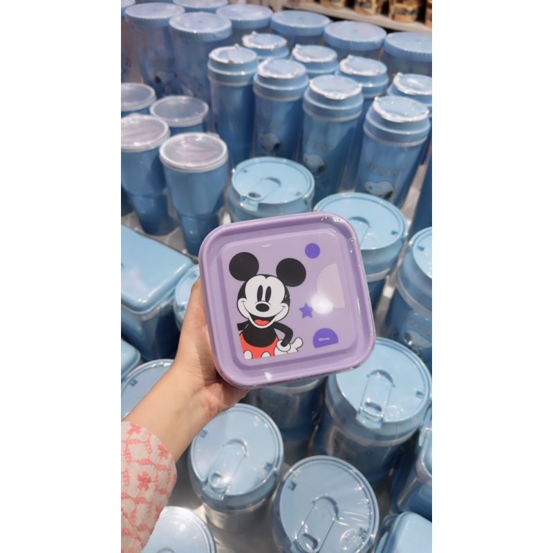 Jual MINISO DISNEY FOOD STORAGE CONTAINERS BENTO BOX 650ml TUMPUK 3 ...