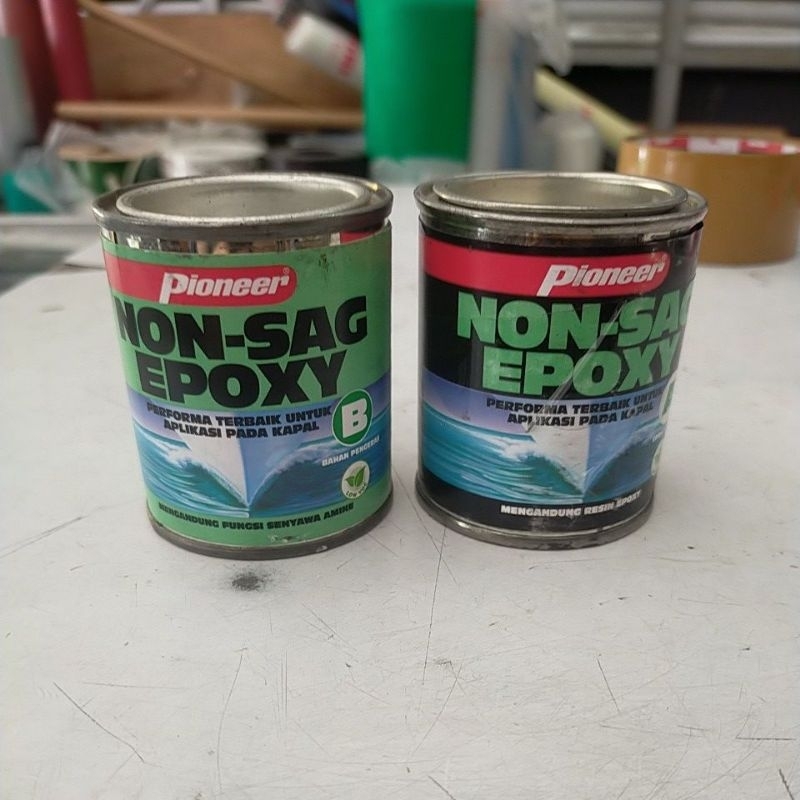 Jual Pioneer epoxy non sag 2 komponen 385 gram net | Shopee Indonesia