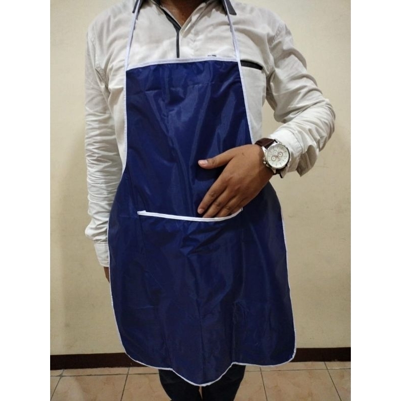 Jual Celemek masak waterproof Apron anti air/CLEMEK DAPUR ANTI AIR ...