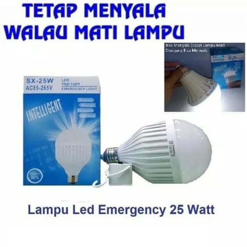 Jual Lampu otomatis nyala saat mati lampu / Bohlam Lampu Emergency LED ... Jual Lampu otomatis nyala saat mati lampu / Bohlam Lampu Emergency LED ...