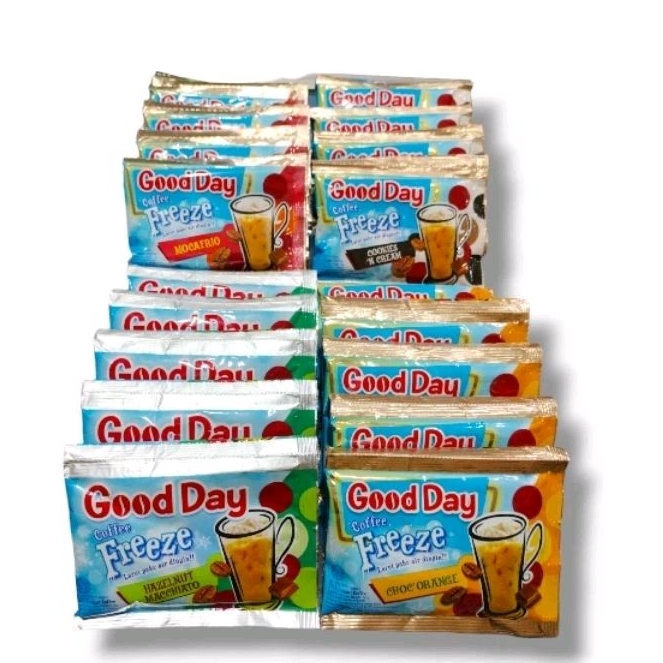 Jual Good Day coffe Freeze renteng isi 10 sachet/kopi Good Day 30gr 10 ...