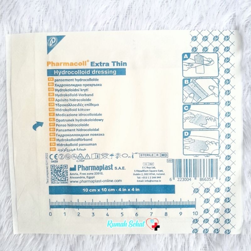 Jual Pharmacoll Extra Thin Hydrocolloid Pharmacoll Hydrocolloid ...