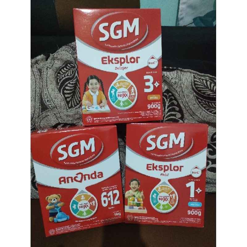 Jual Susu SGM Ananda 6-12 bulan, SGM Eksplor 1+ 3+ 5+ | Shopee Indonesia