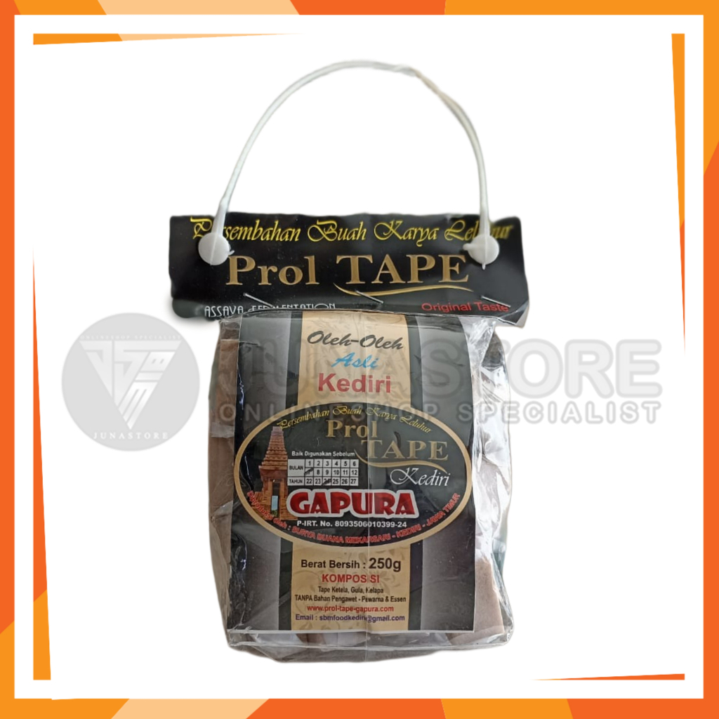 Jual Prol Tape GAPURA 400gr Khas Kediri | Shopee Indonesia