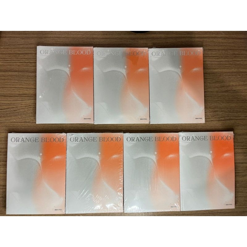Jual ALBUM ENHYPEN ENGENE VERS ORANGE BLOOD | Shopee Indonesia