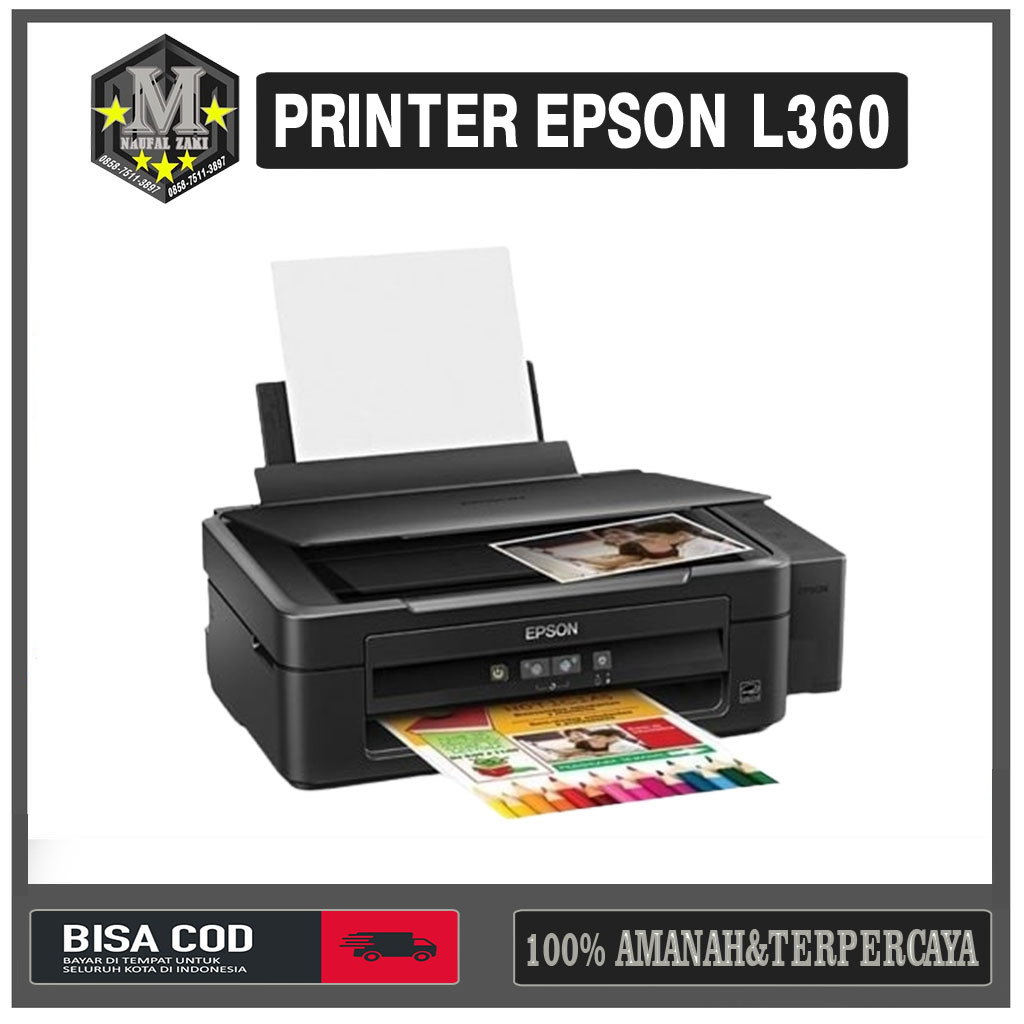 Jual Printer Epson L360 Print Scan Copy siap pakai langsung | Shopee Indonesia