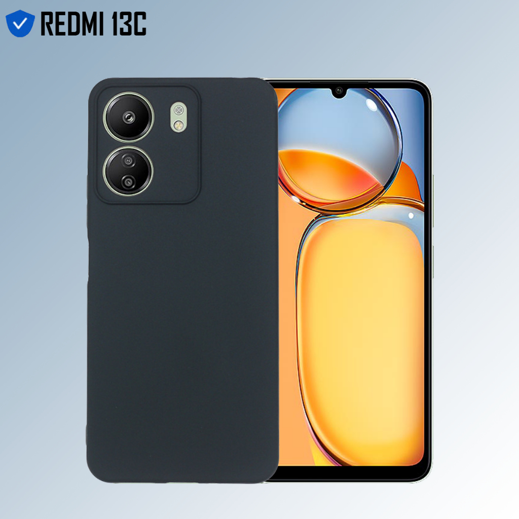Jual Case Xiaomi Redmi 13C Black Matte Premium Ultra Slim Soft Case ...
