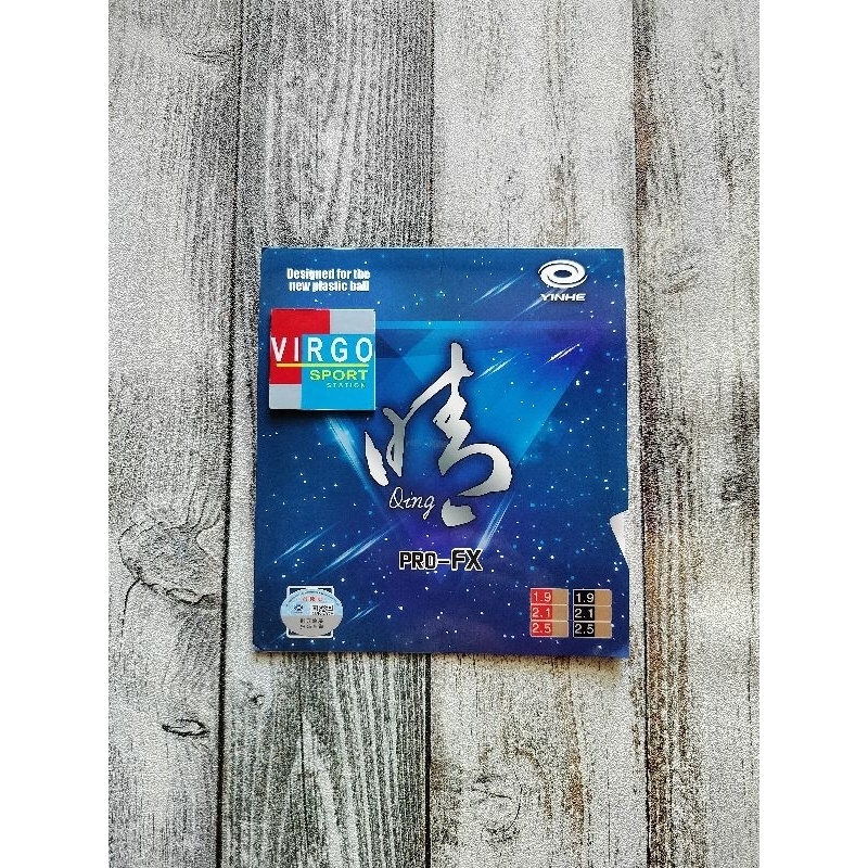 Jual Yinhe Qing Pro FX OX Karet rubber bat bet pingpong 100%ORIGINAL!!! | Shopee Indonesia