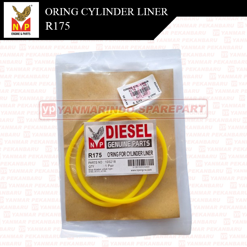 Jual R175 R180 Oring Cylinder Liner Karet Poring Boirng Dongfeng 7PK ...