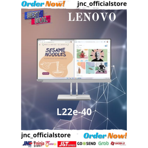 Jual Monitor Lenovo L22e-40 22" FHD VA 4ms 75Hz HDMI | Shopee Indonesia