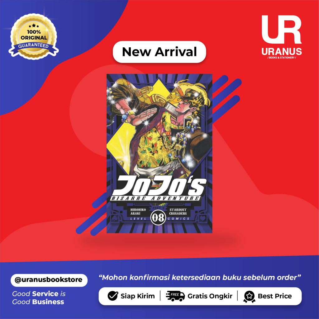 Jual LC :JOJO'S BIZARE ADVENTURE 8 - EL - TOKO BUKU URANUS NGAGEL | Shopee Indonesia