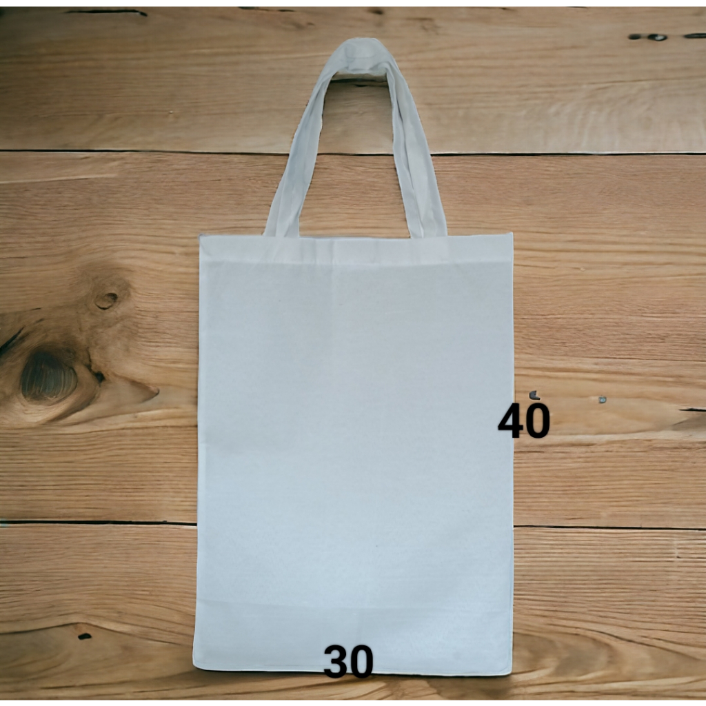 Jual Tas blacu / Tote bag blacu / tote bag lukis / Tote bag putih polos ...