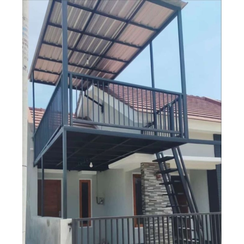 Jual mezzanine outdoor dak besi | Shopee Indonesia