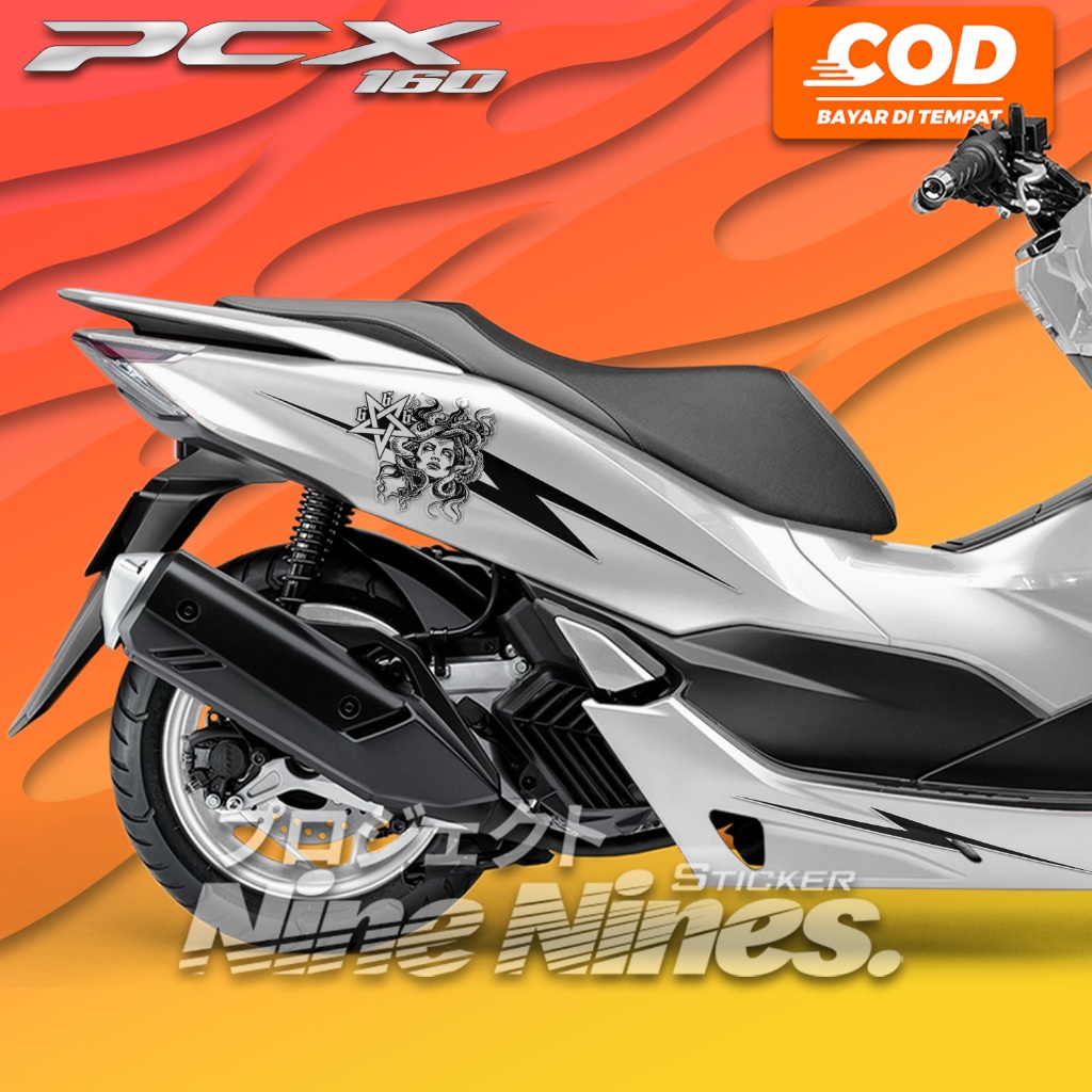 Jual (COD) PRINTING CUTTING STICKER STRIPING HONDA PCX 160 STRIPING ...