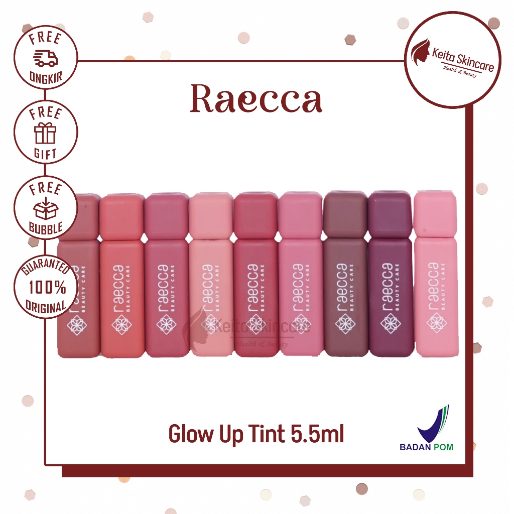 Jual RK 10 RAECCA Glow Up Long Lasting Tint 5.5ml RAECCA Lip Tint ...