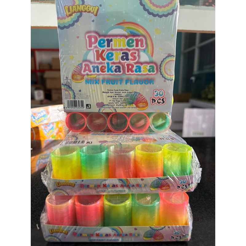 Jual Lianggui Permen spring Rainbow Isi 30pcs | Shopee Indonesia