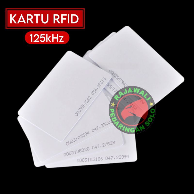 Jual Kartu Rfid 125khz Proximity Rfid Card | Shopee Indonesia