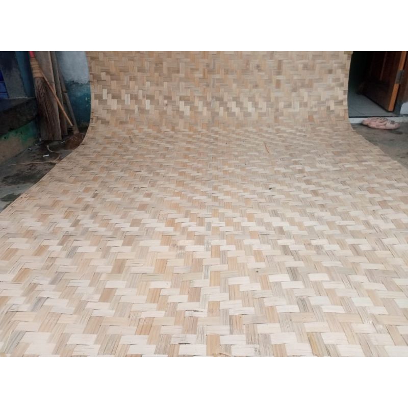 Jual ANYAMAN BAMBU/BILIK/KRANJANG/PLAFON/PAGAR BAMBU | Shopee Indonesia