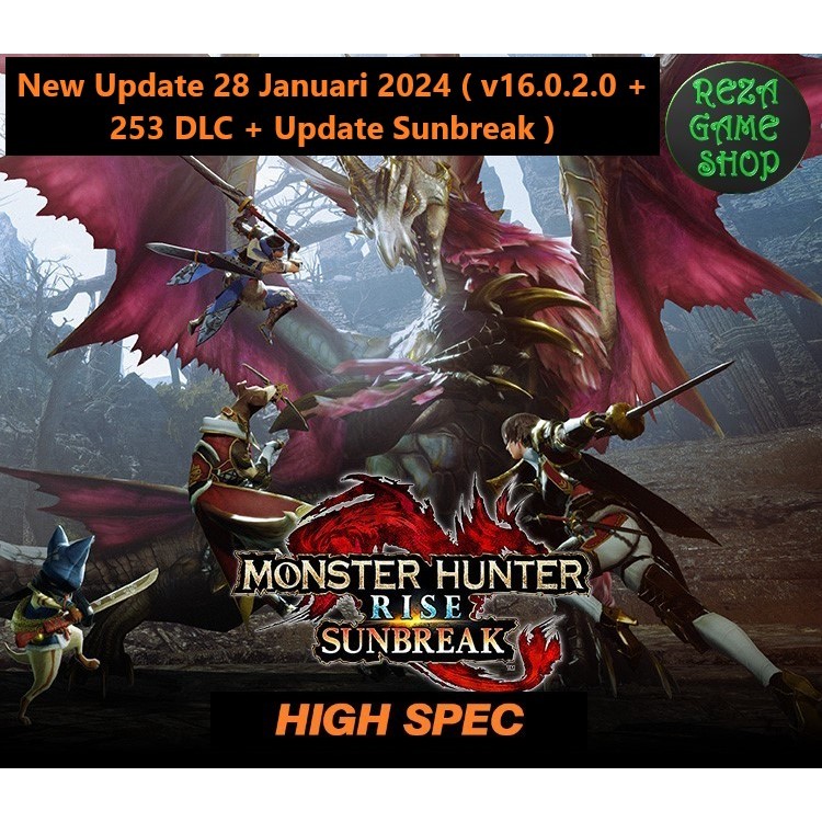 Jual Monster Hunter Rise Sunbreak Versi Terbaru | GAME PC | GAMING | Shopee Indonesia