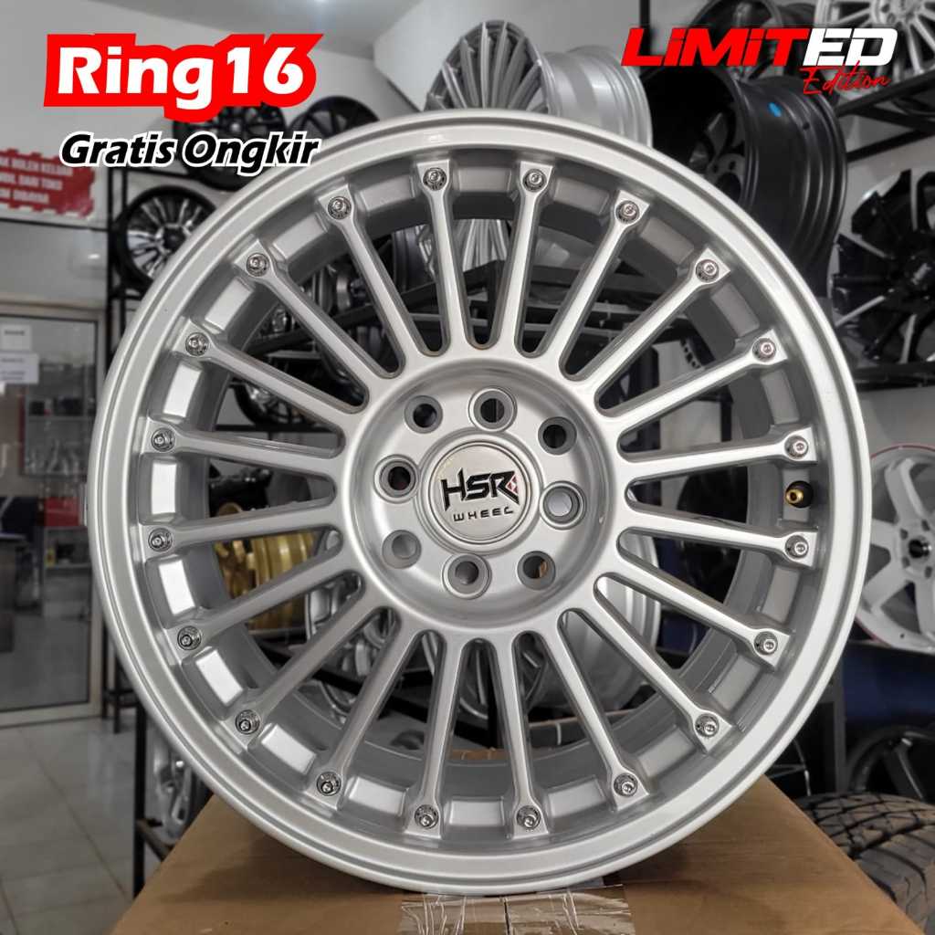 Jual Velg mobil ring 16 HSR JJC velg mobil racing r16 Agya,ayla,ignis,brio,calya,sigra,jazz ...