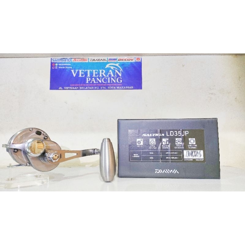 Jual Reel Daiwa Saltiga LD 35 JP Terbaru | Shopee Indonesia