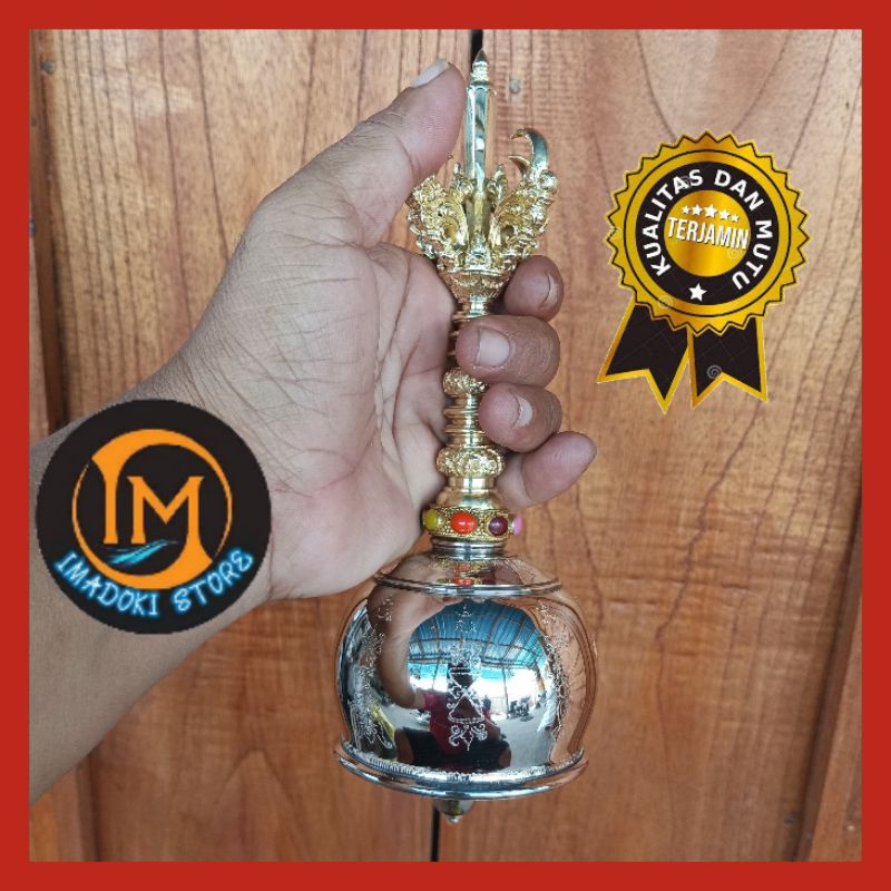 Jual GENTA BALI PREMIUM / GENTA MANGGIS NAWA SANGA 7 CM / GENTA MANGGIS ...