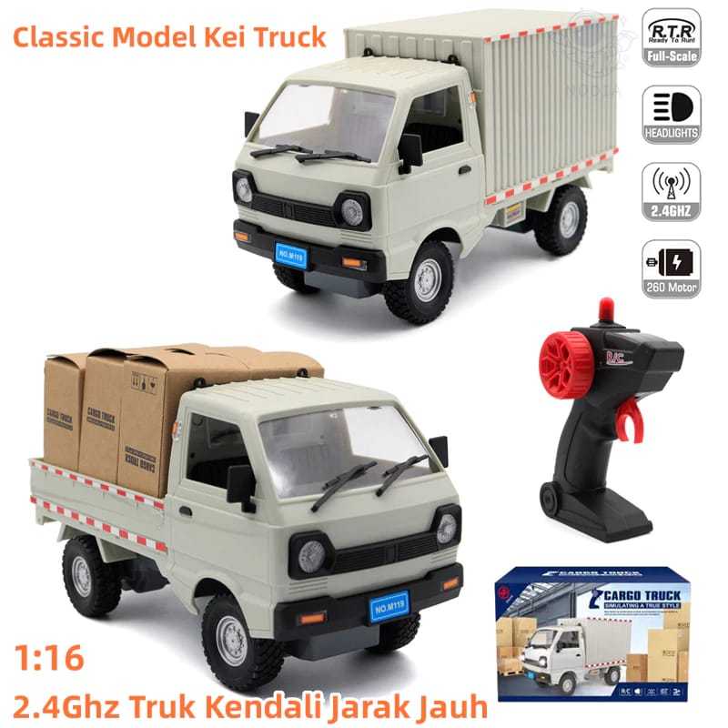 Jual MOBIL REMOTE RC PICK UP SUZUKI CARRY SCALE 1:16 2WD BATRE CASH ...