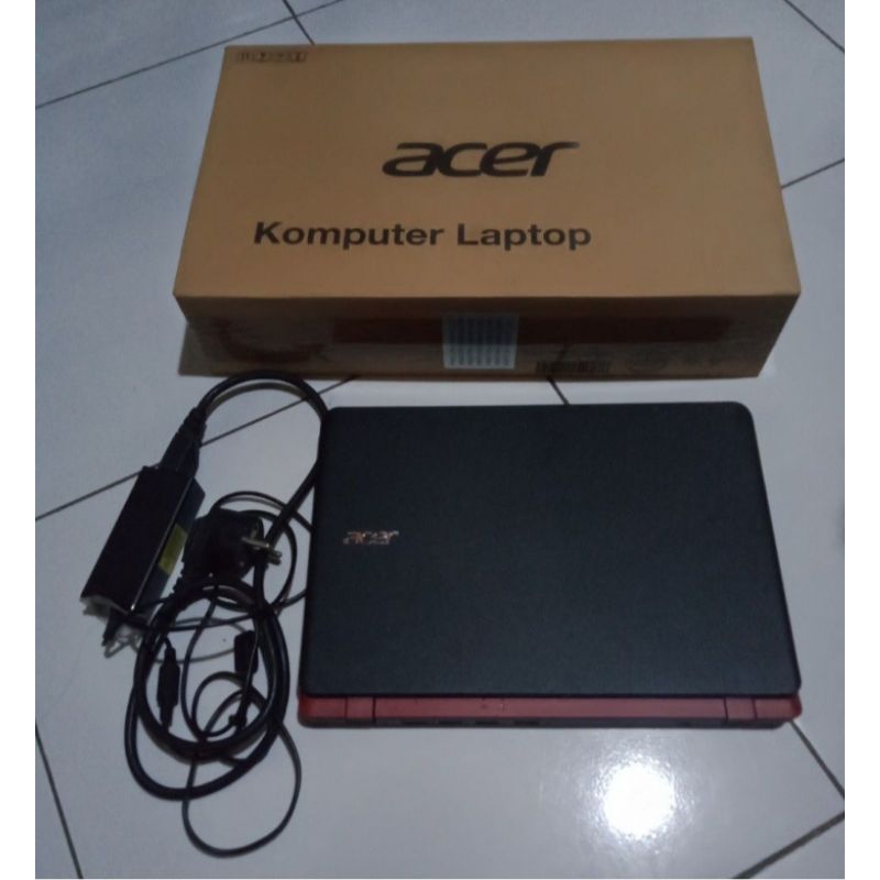 Jual Laptop Notebook Acer Aspire ES 132 Slim Tipis Hitam RAM 6GB SSD ...