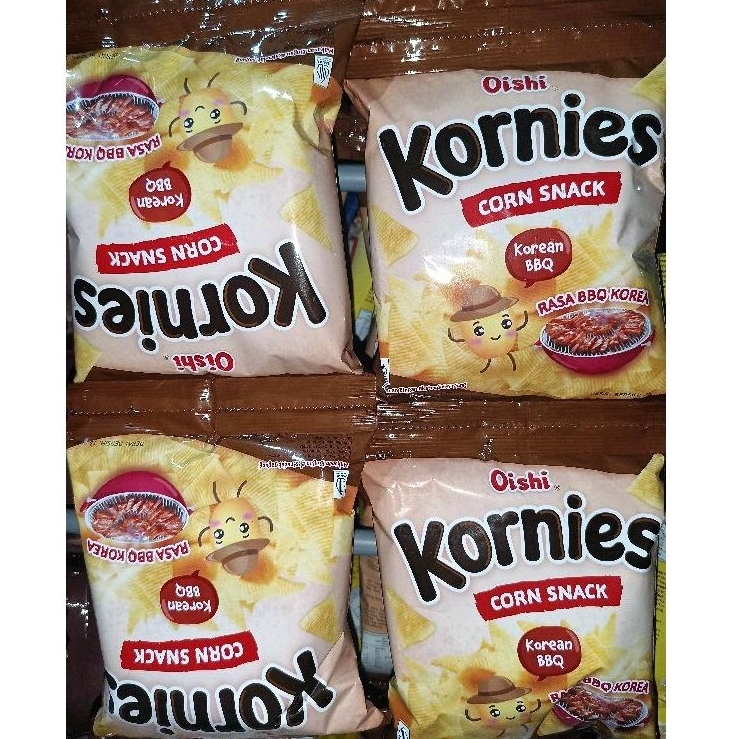 Jual Oishi Kornies / Corn Snack Korean / Snack Jagung Varian Rasa ...