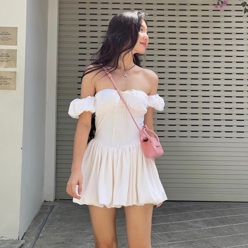 Jual Flowy Cute Mini Dress | Shopee Indonesia